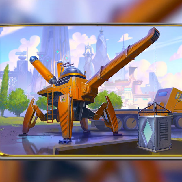 Speed painting Dooley's crane – The Bazaar